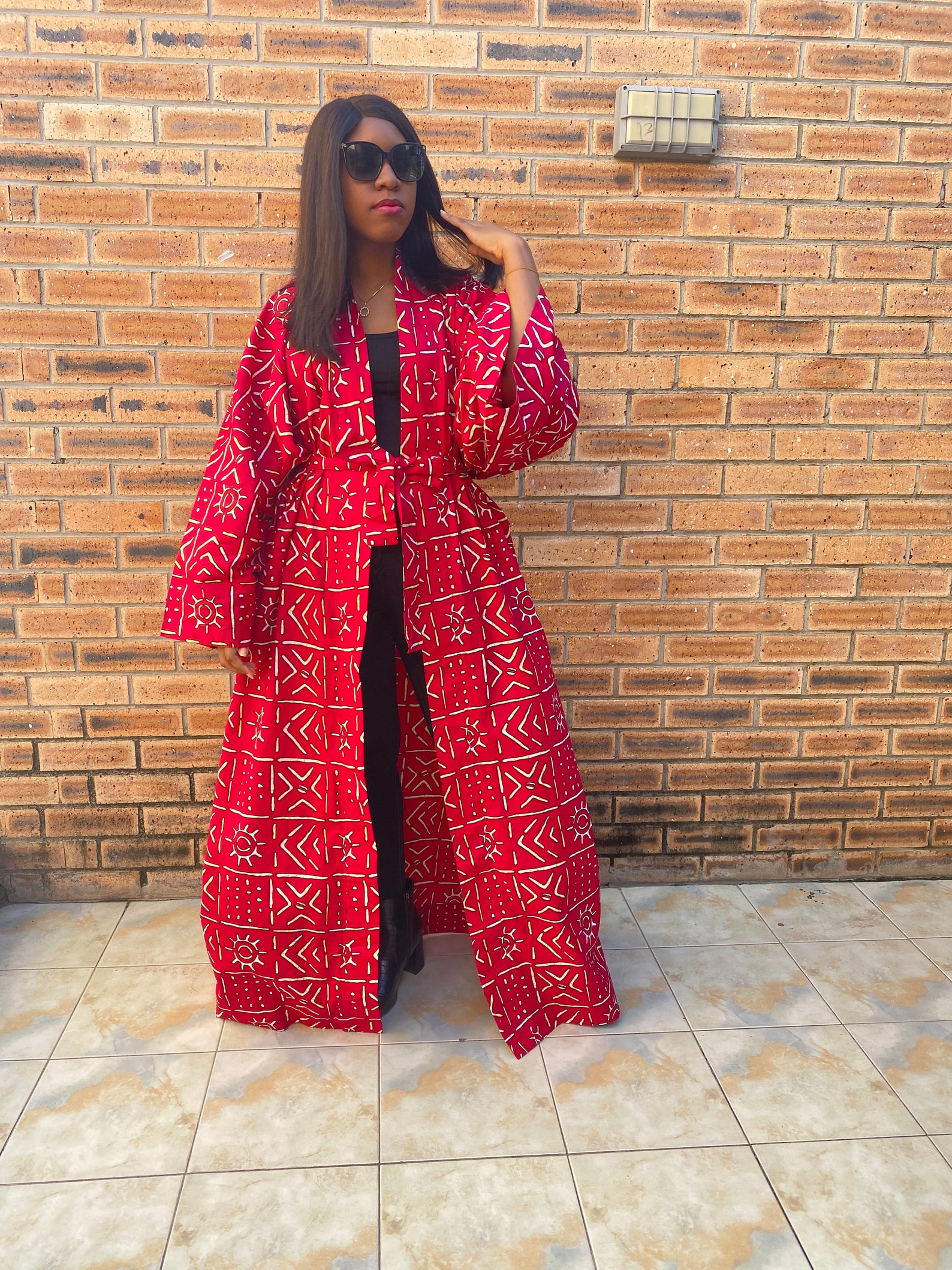 Ankara Women Duster Jacket Mudcloth Duster Jacket Autumn - Etsy