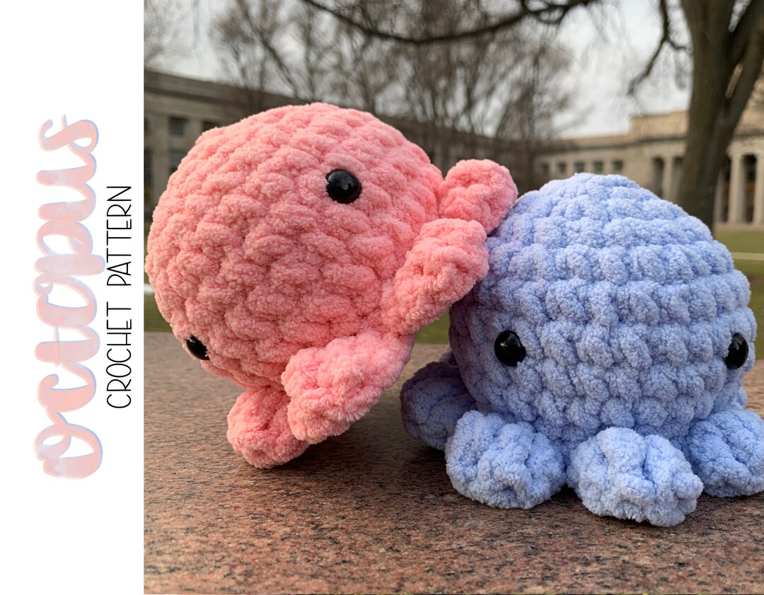 Octopus Amigurumi Crochet Pattern, PDF Only - Etsy