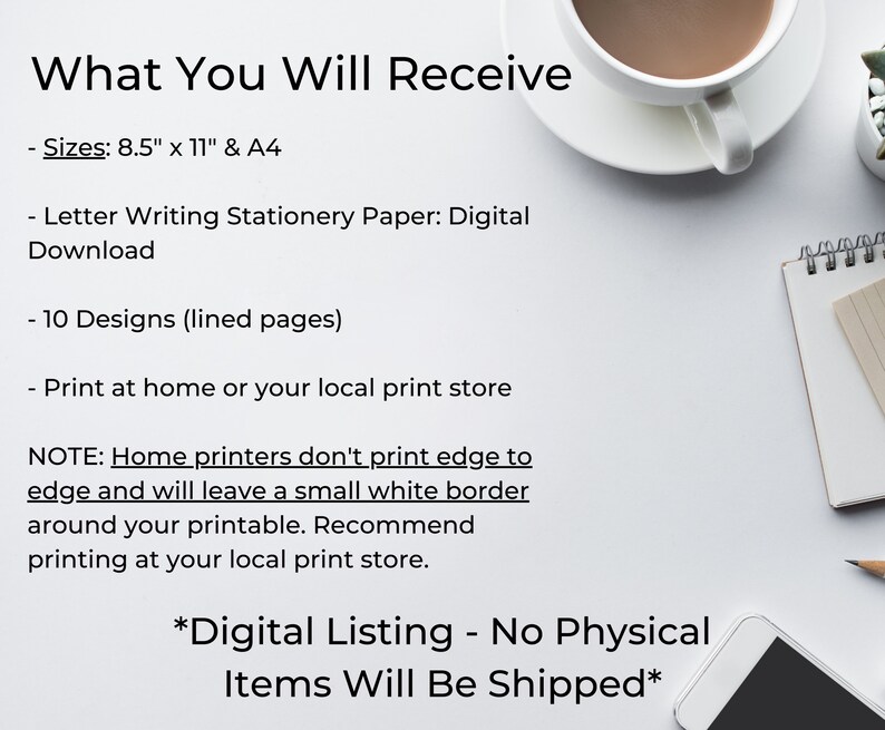 JW Digital Download Jw Letter Writing Stationery Jw Stationery Jw ...