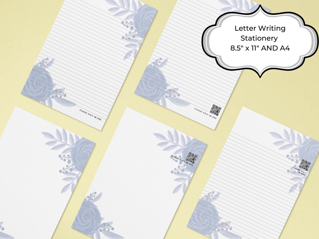 JW QR Codes - Jw Stationary - Jw Pioneers - Jw Letter Writing Paper ...
