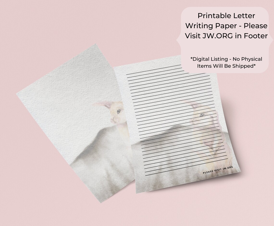 JW Org QR Codes - Jw Letter Writing Paper Designs – Jw Stationery ...