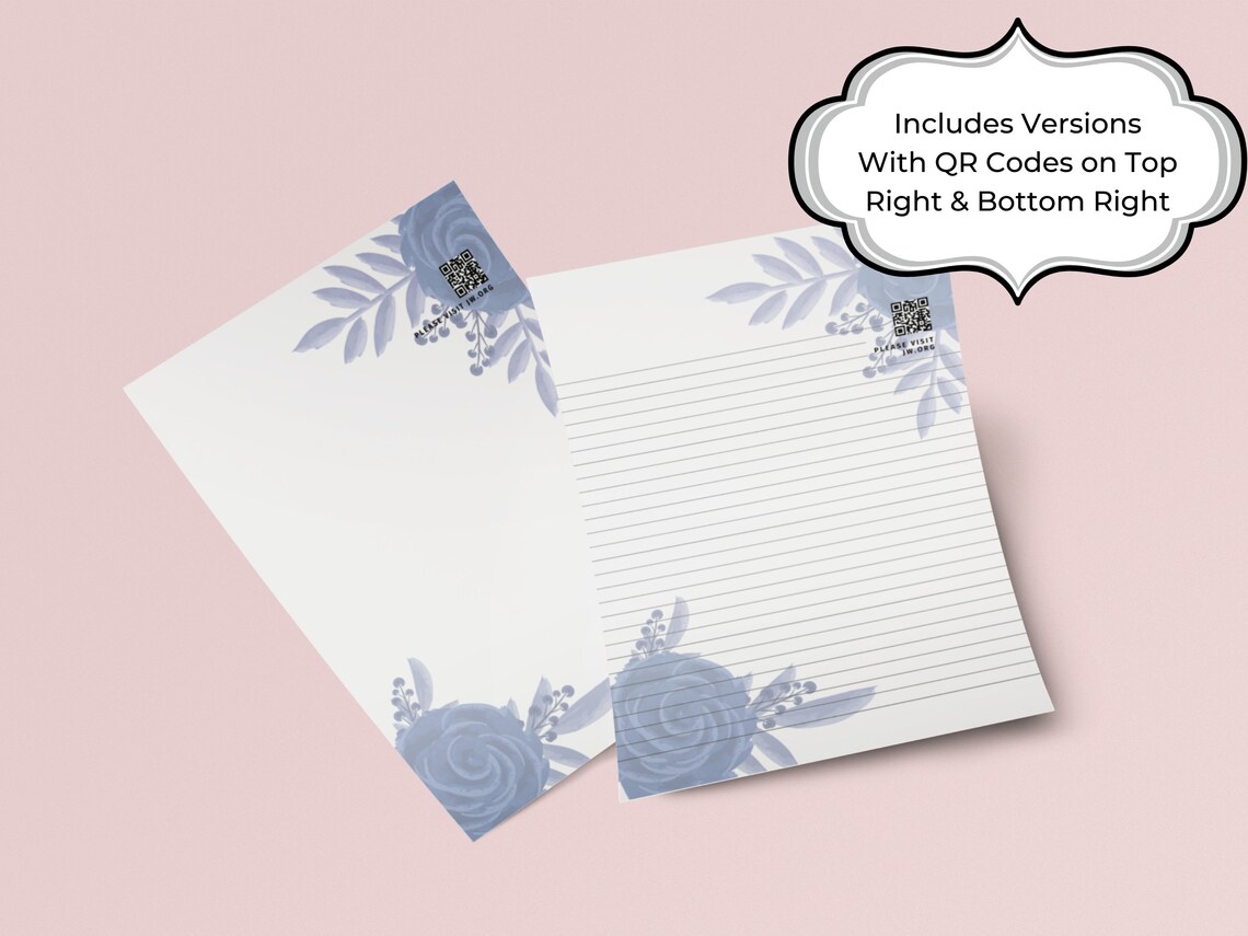 JW QR Codes Jw Stationary Jw Pioneers Jw Letter Writing - Etsy