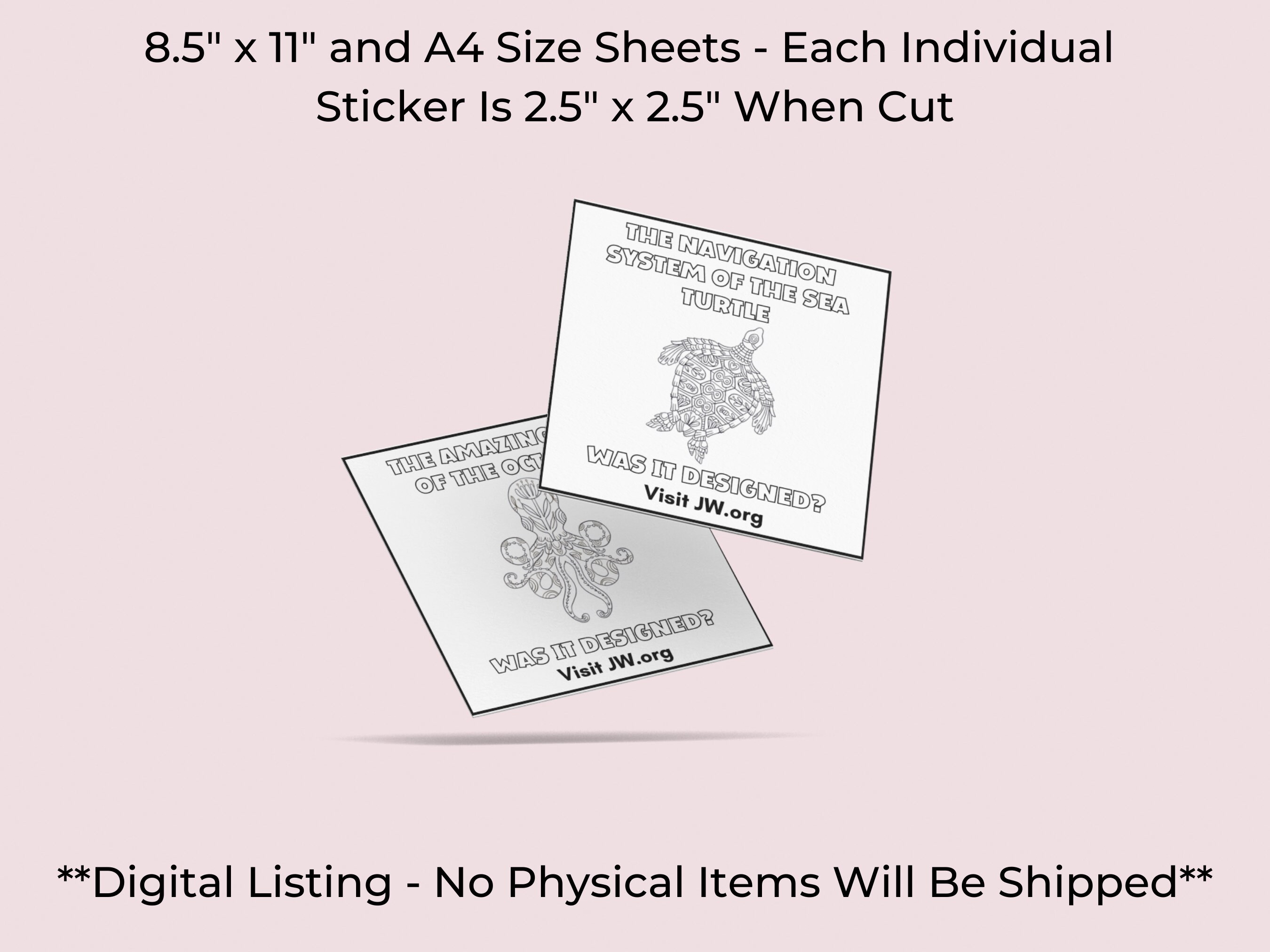 Jw Was It Designed - Jw Digital Stickers - Jw Kids Coloring - Jw Kid ...