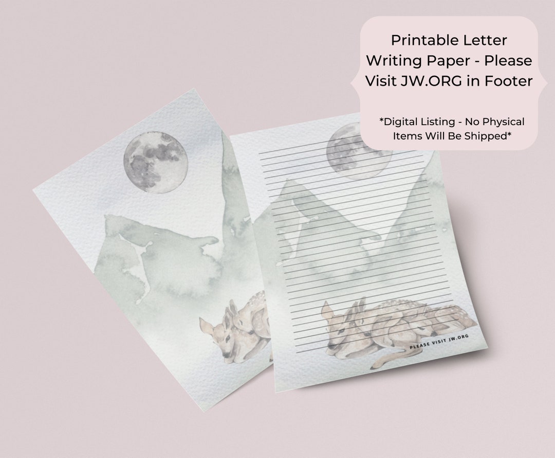 JW Org QR Codes - Jw Letter Writing Paper Designs – Jw Stationery ...