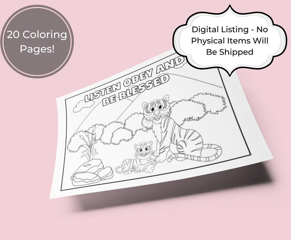 JW Coloring Pages Jw Kids Printables Jw Kids Activities - Etsy