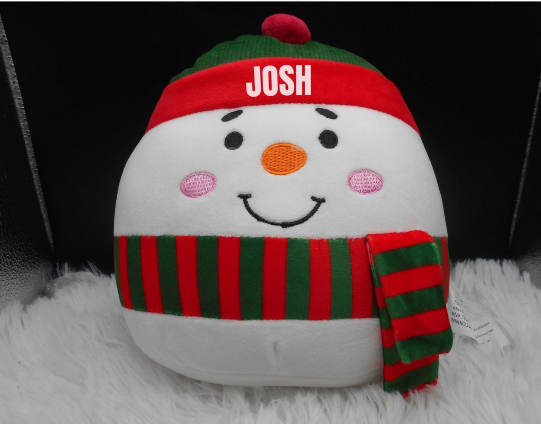 Snowman Plush Toy, Personalized Snowman, Gifts for Teens, Gifts for ...