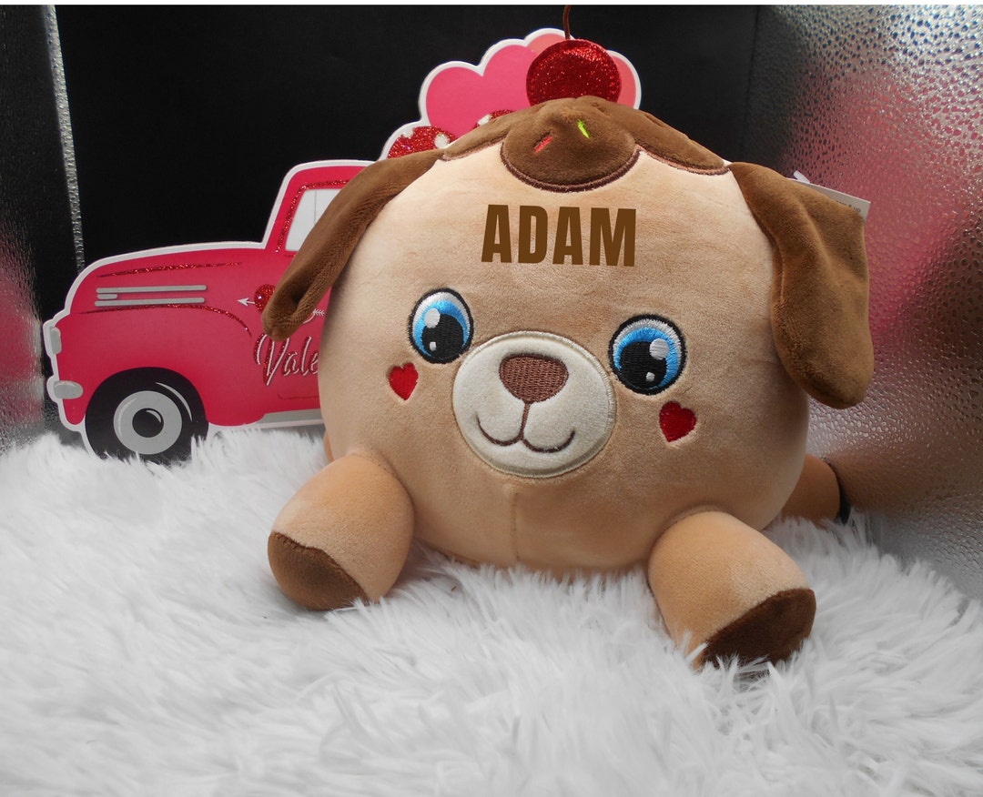 Plush Puppy, Valentine Plush Toy, Valentines Day Stuffed Animal ...