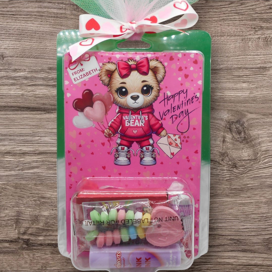 Valentine Candy Gram, Personalized Valentine, Candy Gram for BFF ...