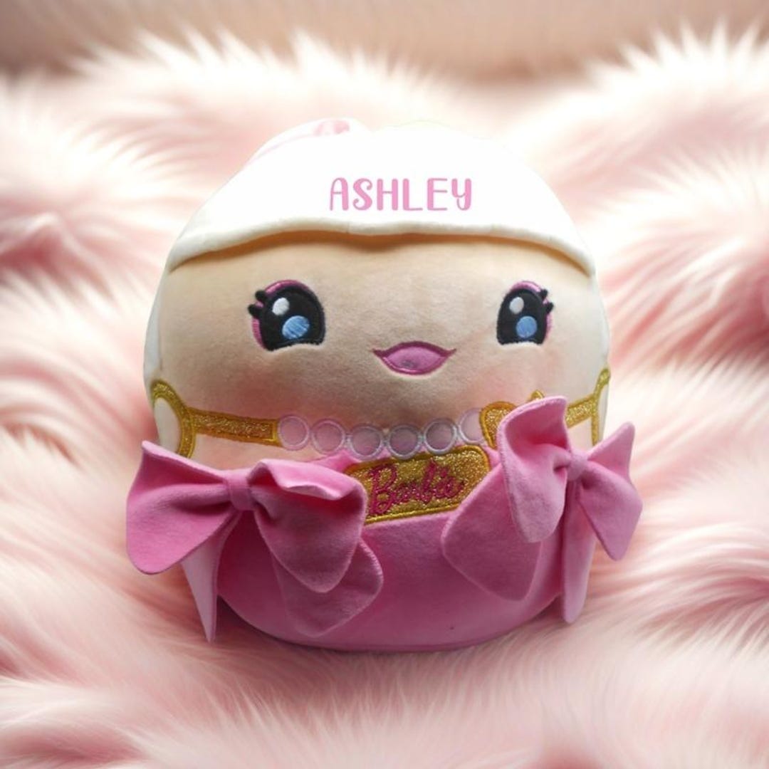 Barbie Bows Cuutopia, 10" Custom Plush Toy, Personalized Barbie Gift ...