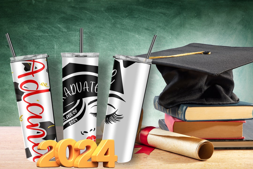 Personalized Grad Tumbler for Graduation Class of 2024 Cup Graduation ...