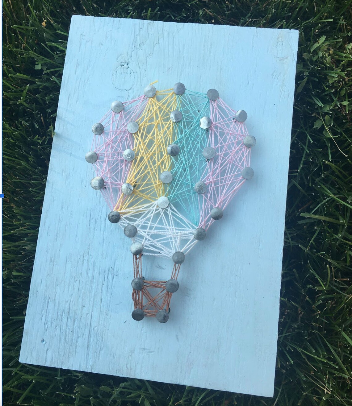 DIY Hot Air Balloon String Art Kit - Etsy