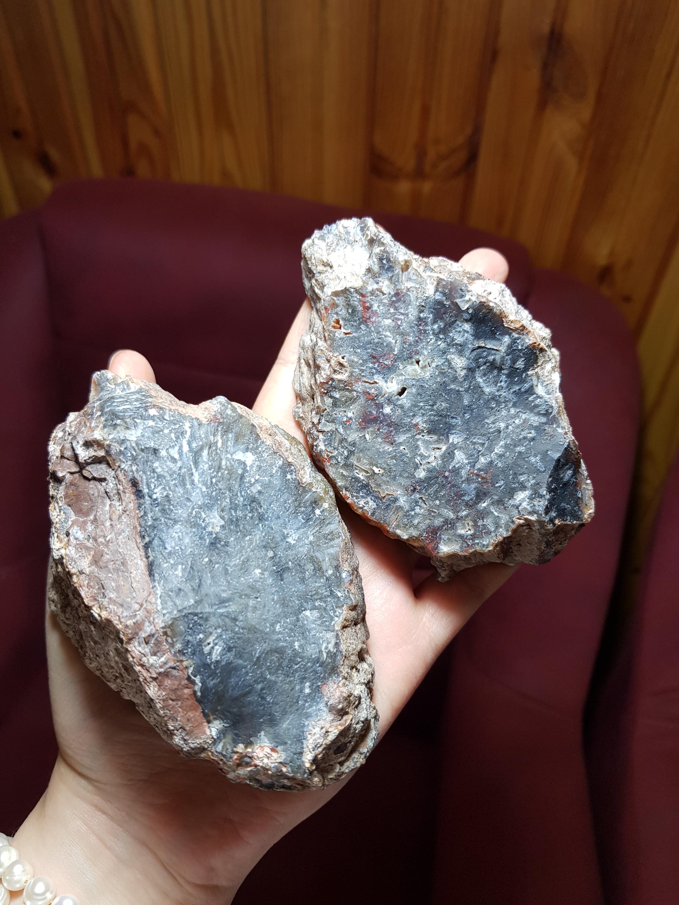 Stellar Burst Stick Agate | Black and Blue Agate With Radiant Sticks ...