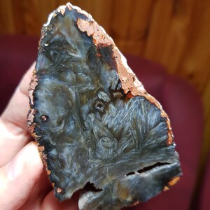 Stellar Burst Stick Agate | Black and Blue Agate With Radiant Sticks ...