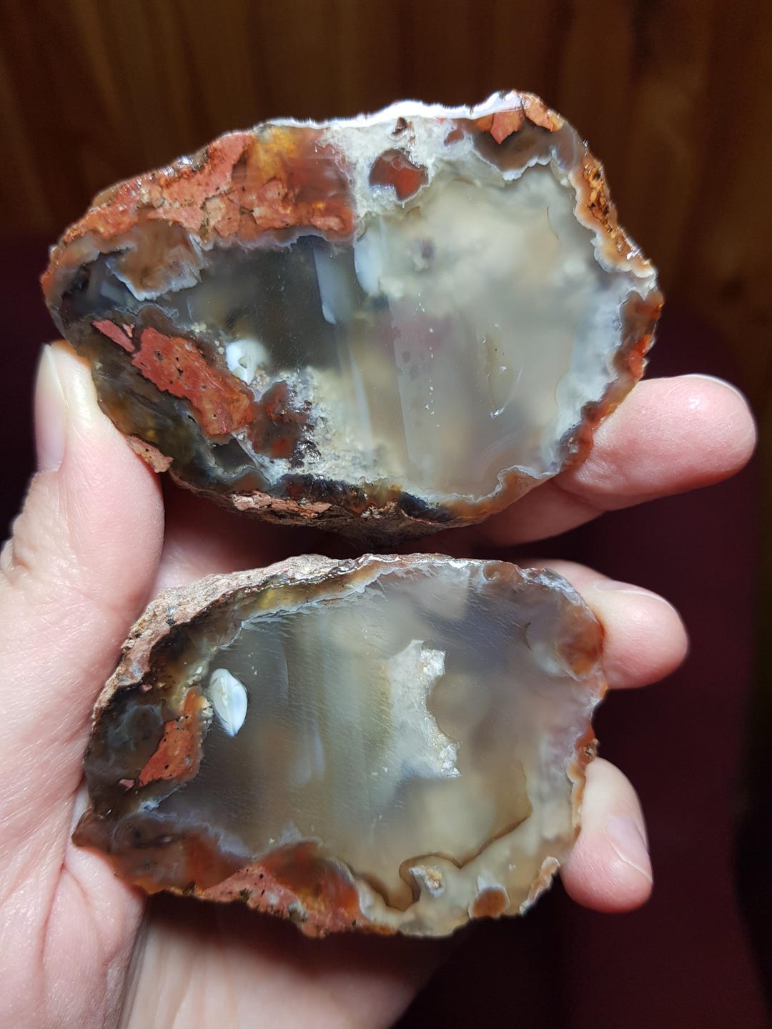 Transparent Waterline Agate | Flow and Clarity Stone | Emotional ...