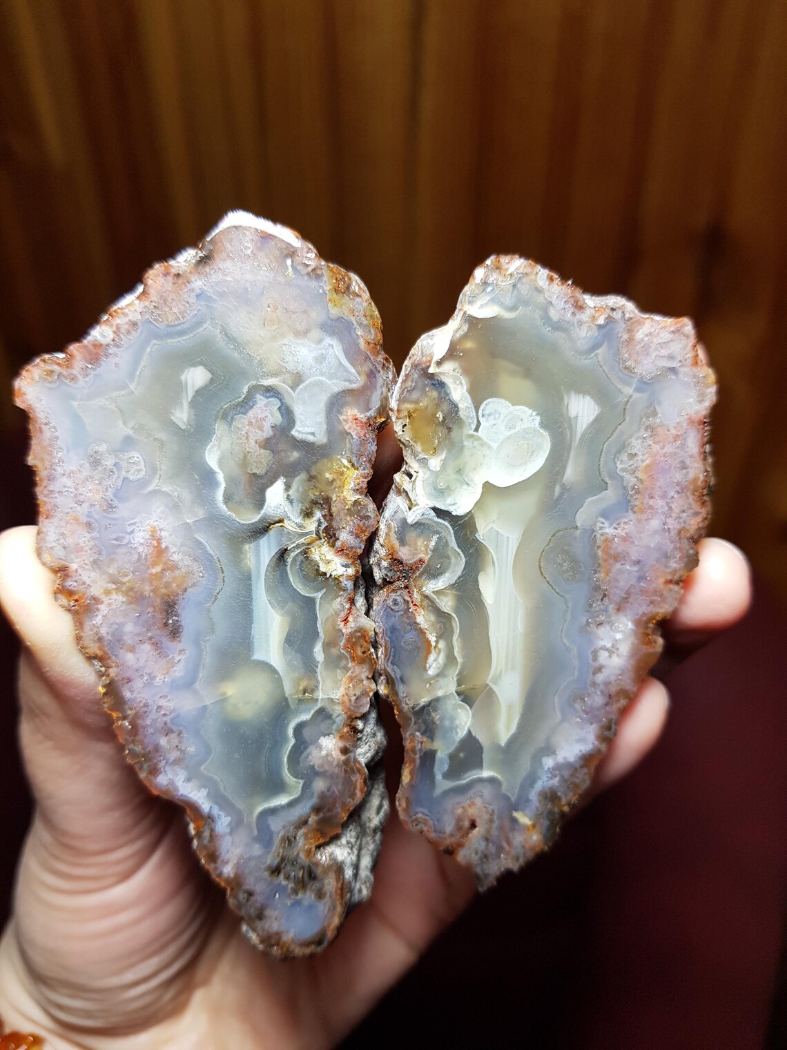 Cream Flower Agate | Stone of Growth and Inner Harmony | Polished and ...