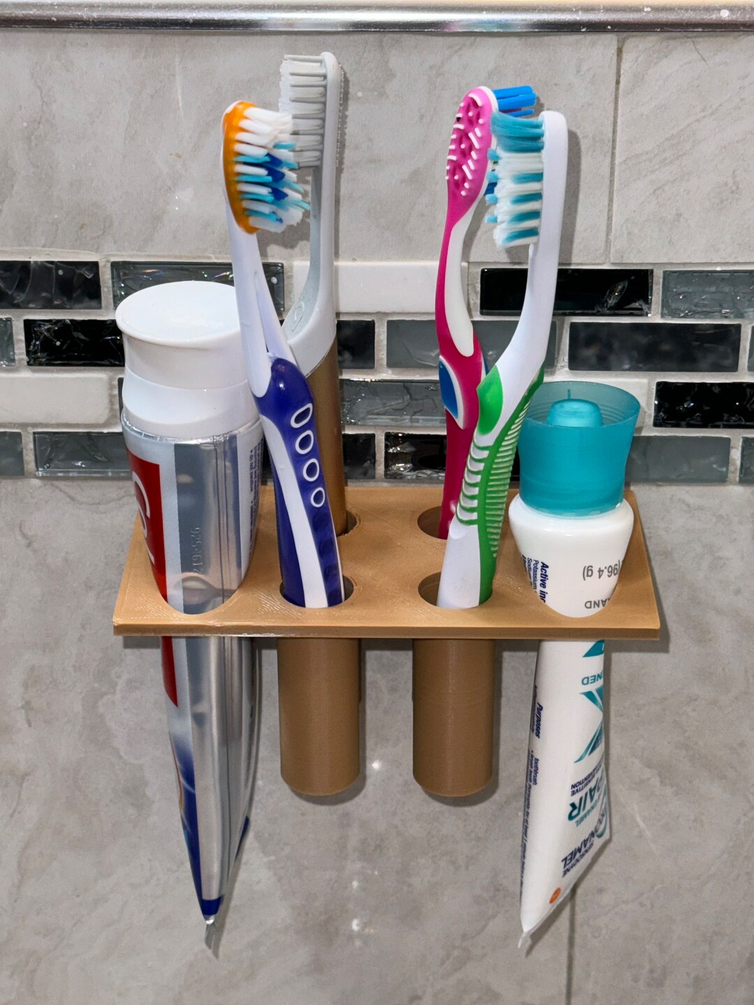 Tooth Brush and Tooth Paste Holder - Etsy