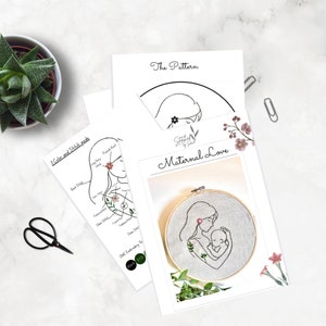 Nursery Embroidery Pattern , PDF Pattern , Beginner Embroidery Pattern ...