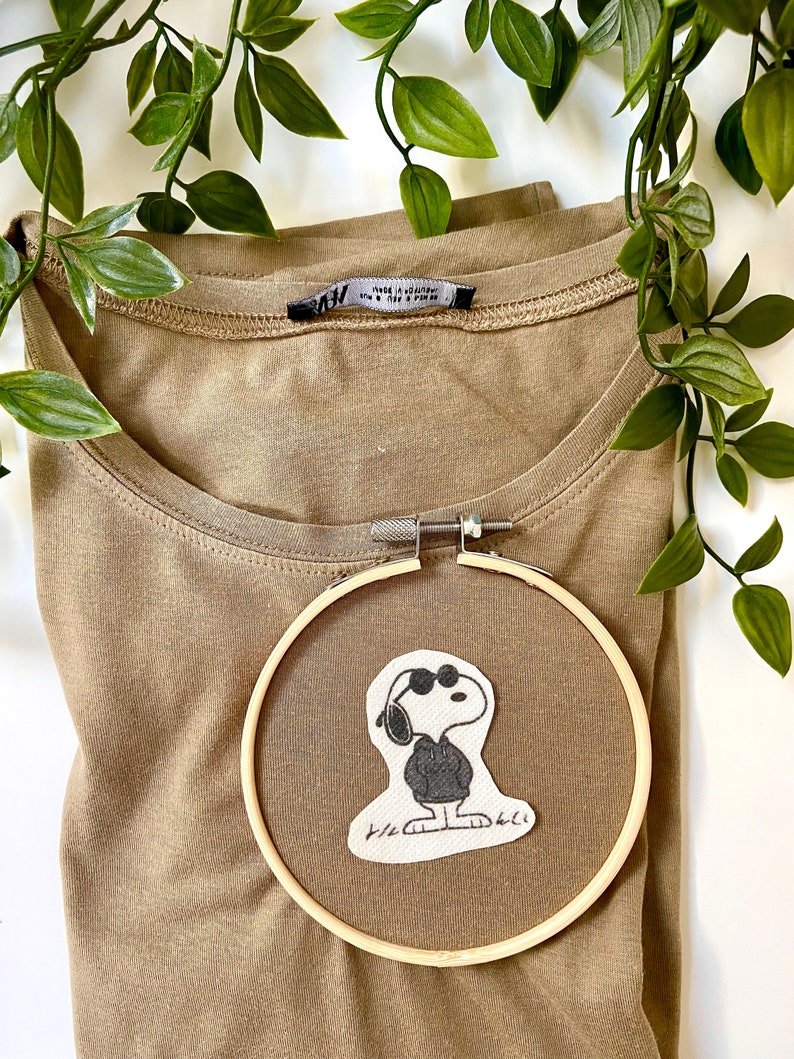 Snoopy Stick and Stitch Embroidery Patterns Water Soluble | Etsy