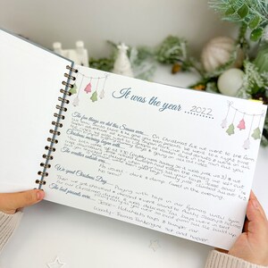 Christmas Memories Keepsake Book - Etsy