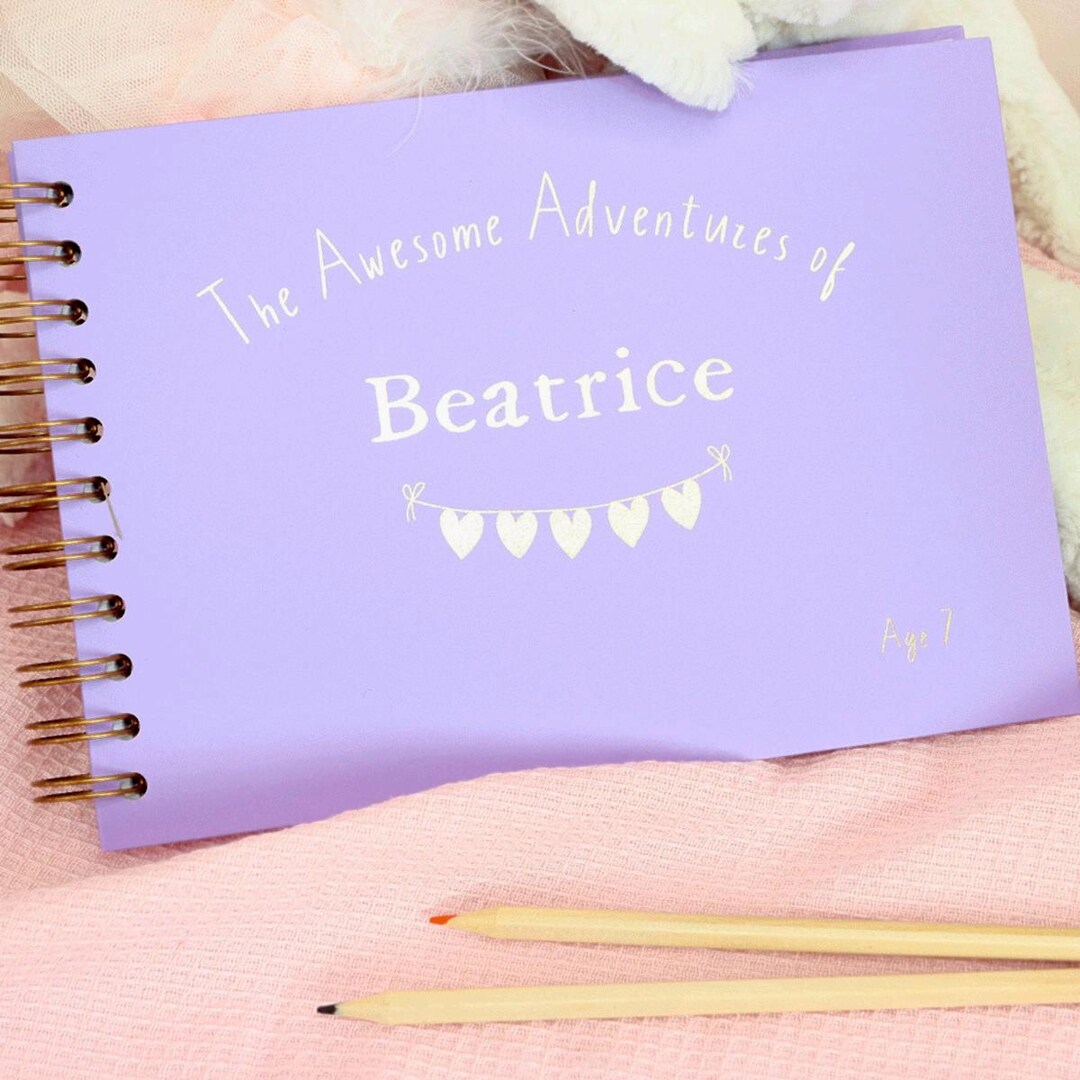 Bunting Memory Book | Journal Kit | Photo Album | Scrapbook Kit | Guest ...
