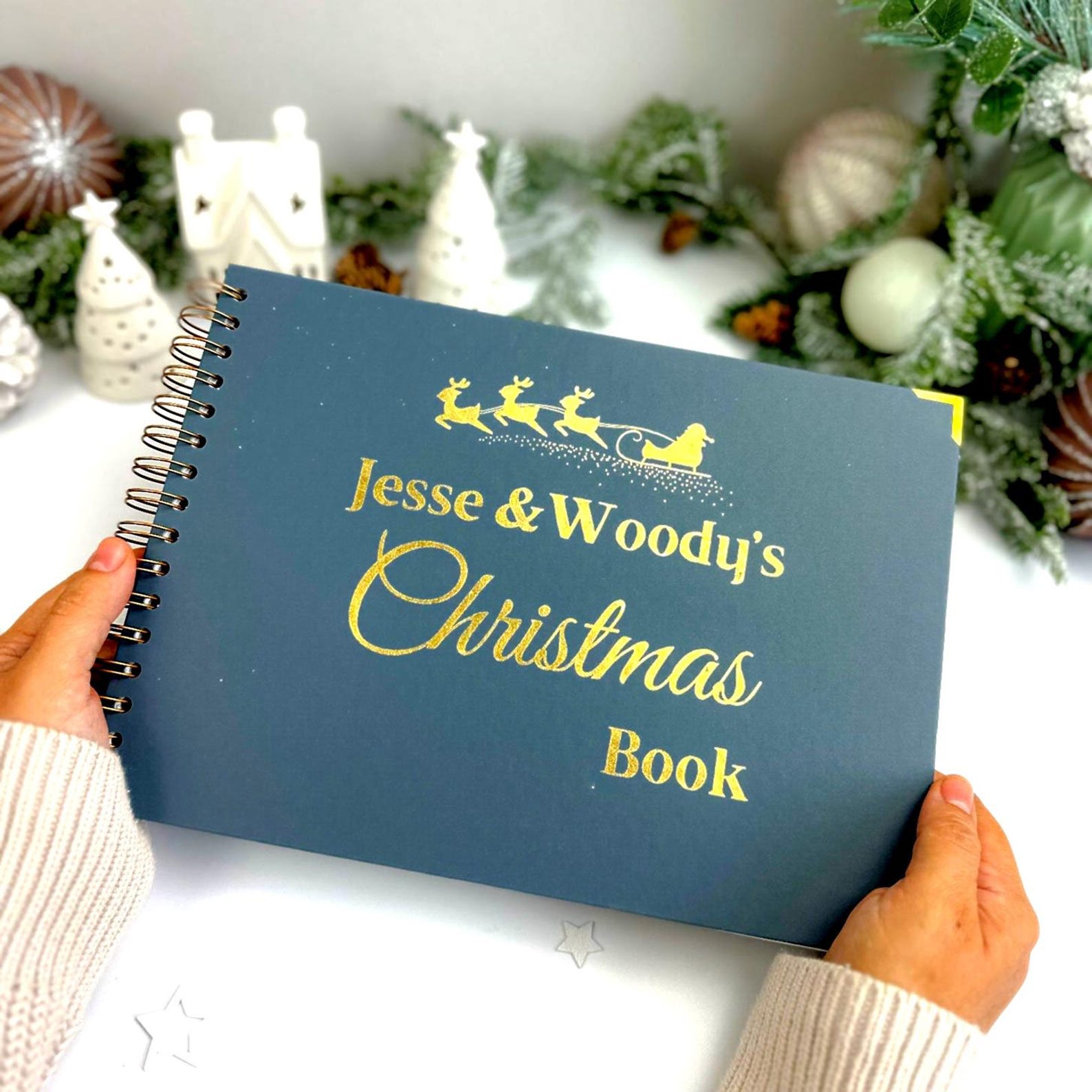 Celebrate Family Traditions | Custom Christmas Memory Journal | Unique ...