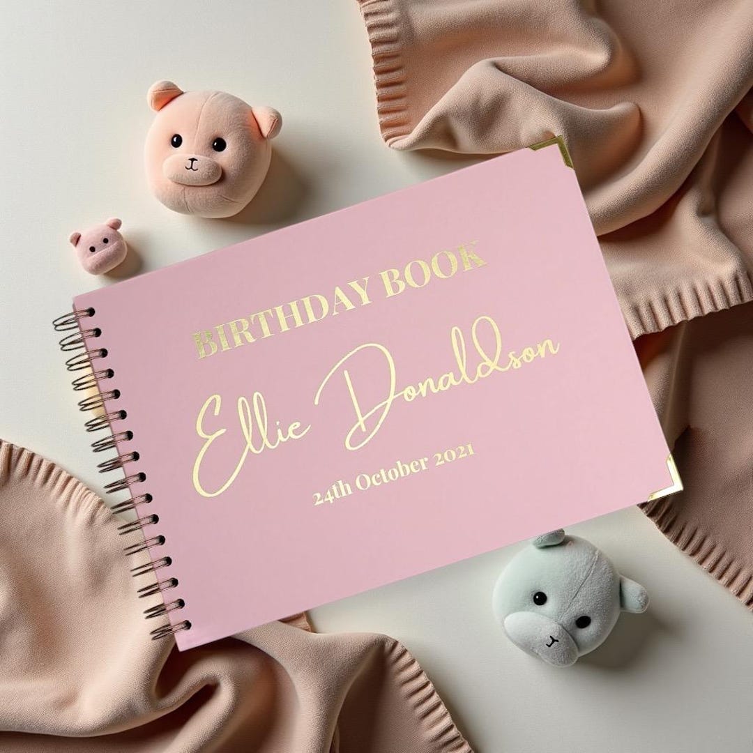 Personalized Birthday Journal: Baby to Sweet Sixteen, Keepsake Memory ...
