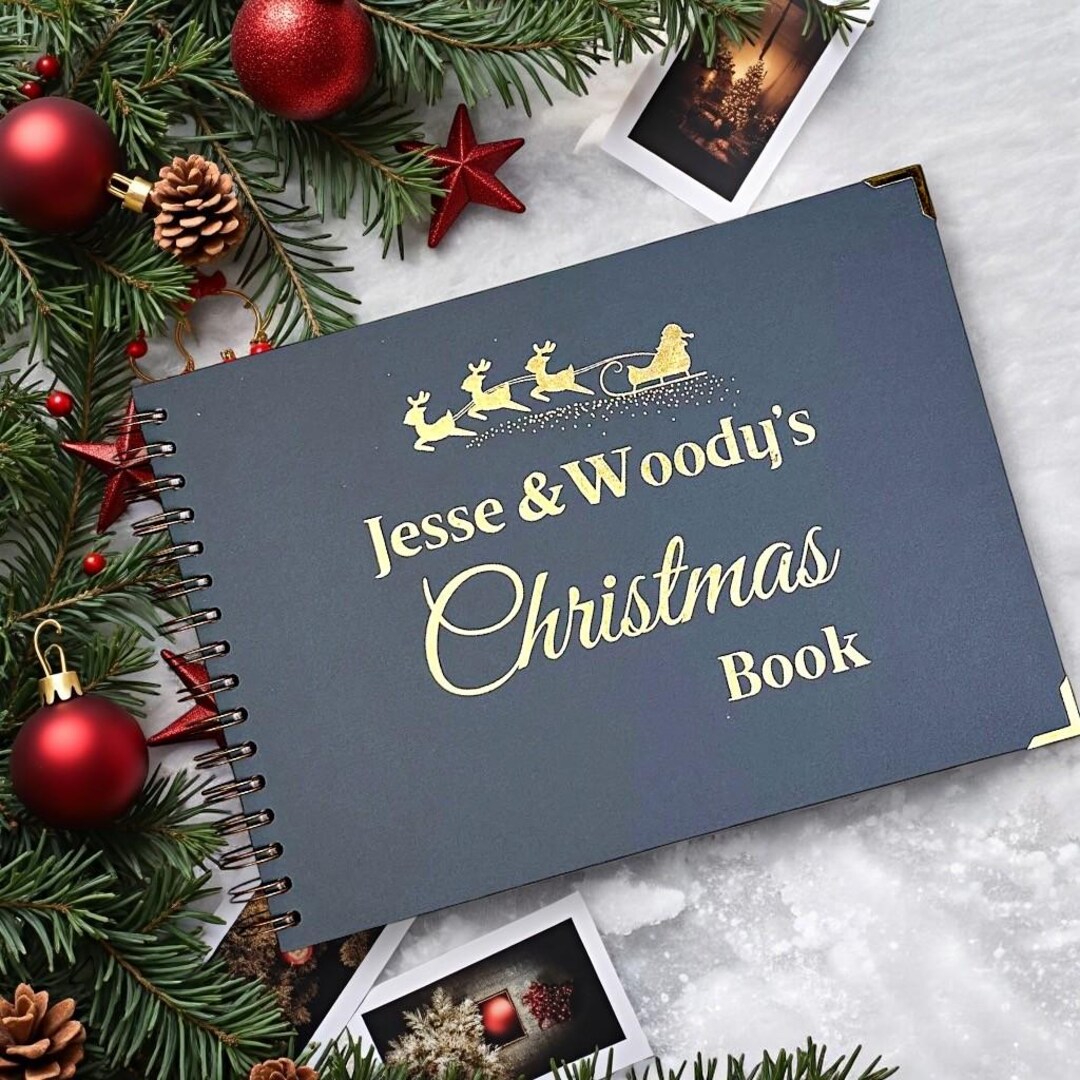 Celebrate Family Traditions | Custom Christmas Memory Journal | Unique ...
