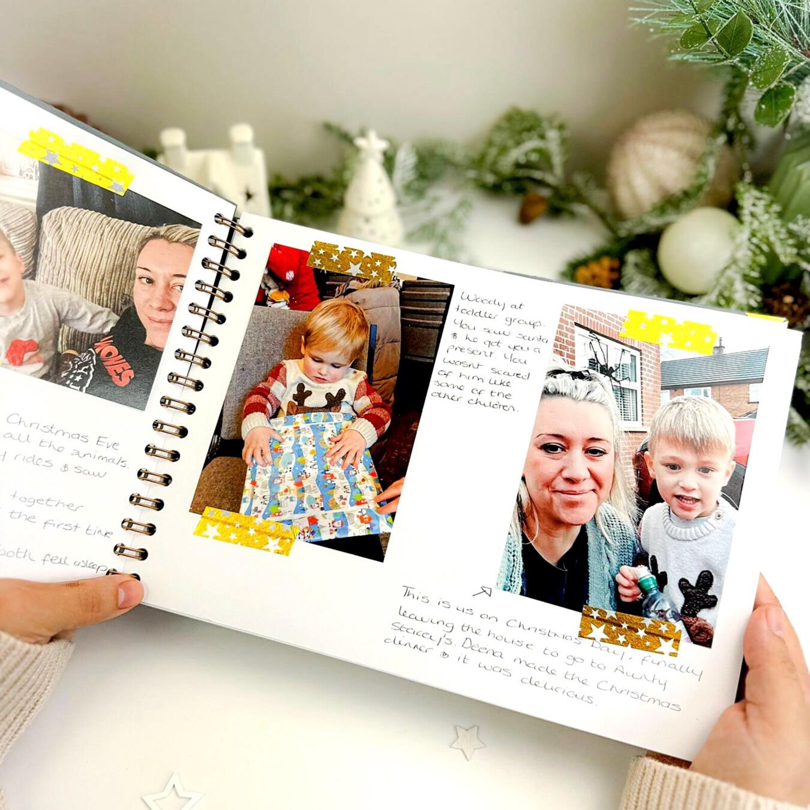 Celebrate Family Traditions | Custom Christmas Memory Journal | Unique ...