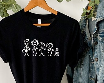 Stick Figure Shirts - Etsy