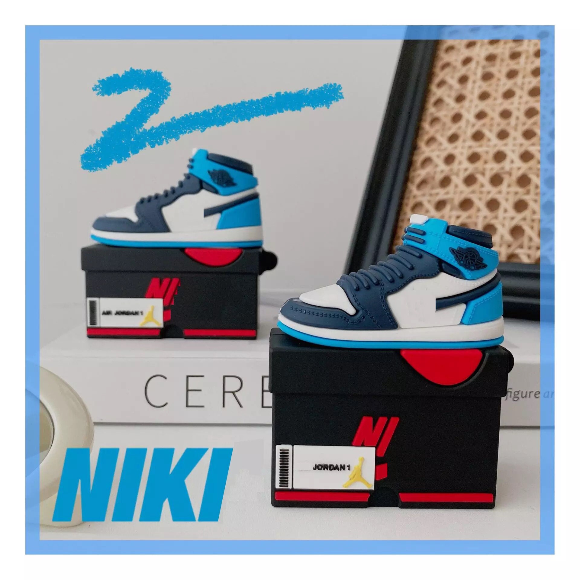 AJ Style Shoebox AirPod Case for AirPod 1/2 and AirPod PRO - Etsy