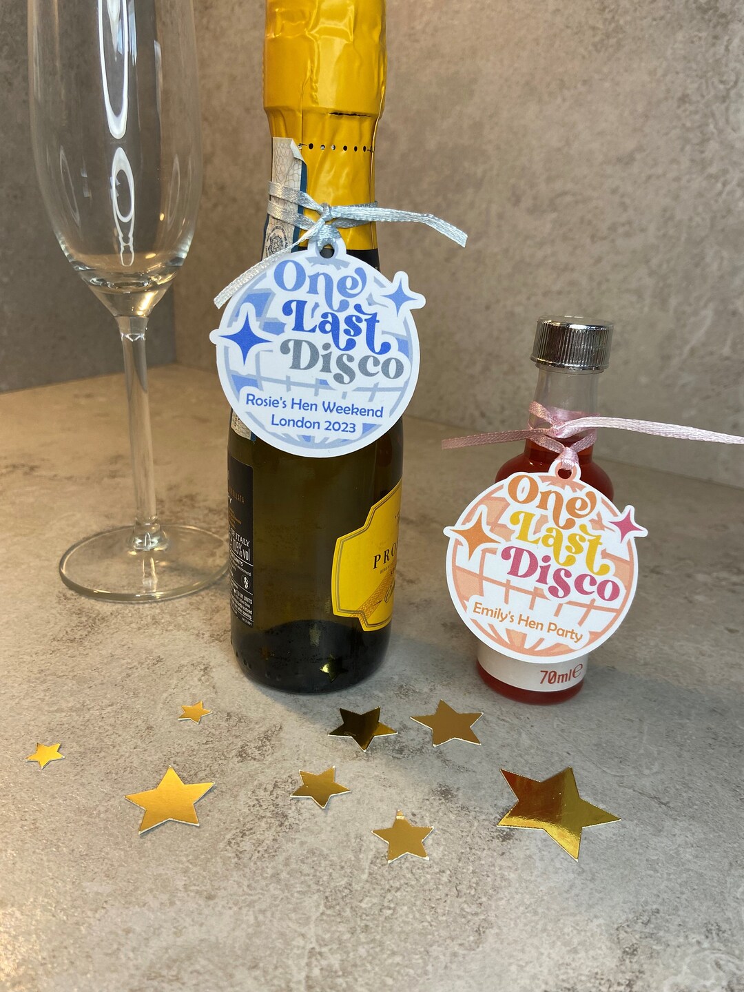 Personalised Set of 8 One Last Disco Gift Tags Retro Disco - Etsy UK