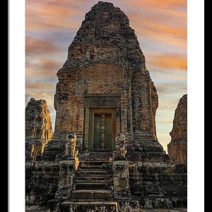Pre Rup Temple at Sunset_angkor - Framed Photo Print - Etsy