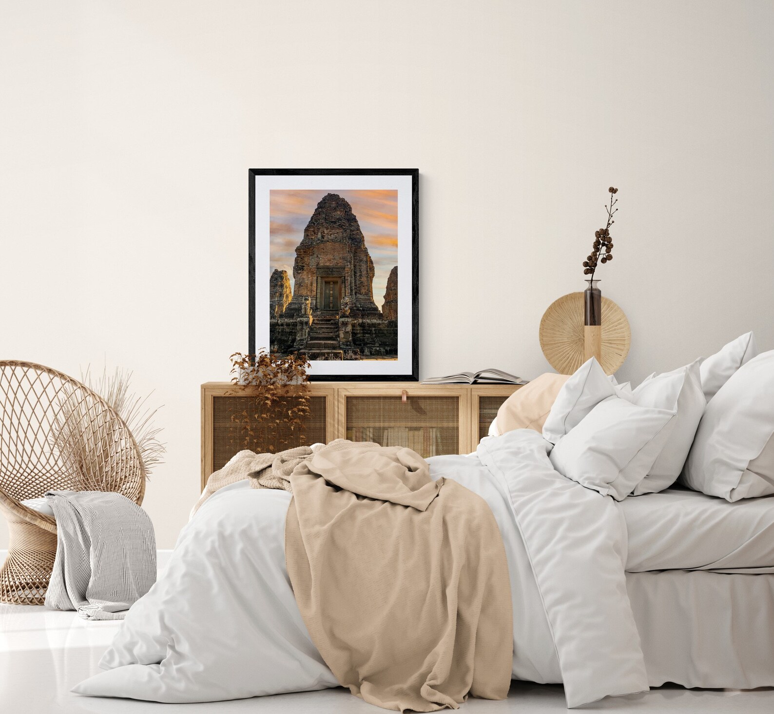 Pre Rup Temple at Sunset_angkor - Framed Photo Print - Etsy