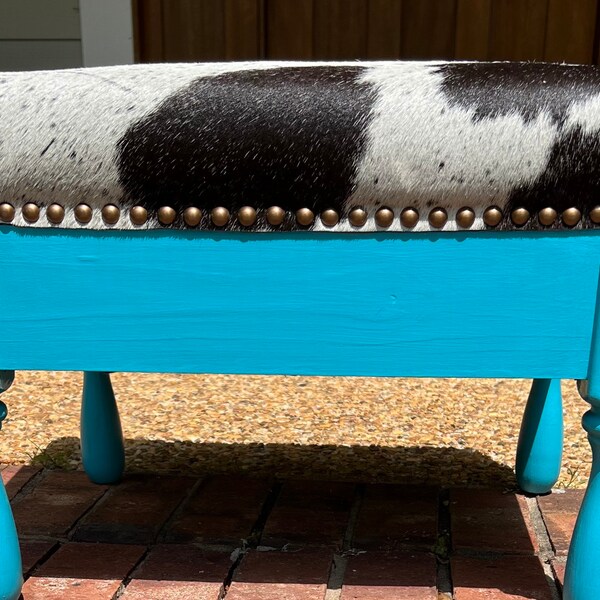 Cowhide Furniture - Etsy