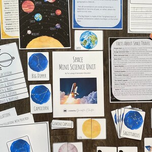 Space Mini Science Unit - Etsy