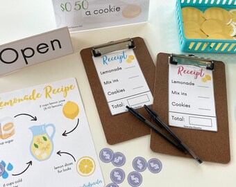 Lemonade Stand Dramatic Play Center and Sensory Activities - Etsy