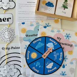 Weather Activity Kit - Etsy