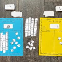 Base Ten Block Clip Art | Math Clipart | Elementary | Teaching Resource ...