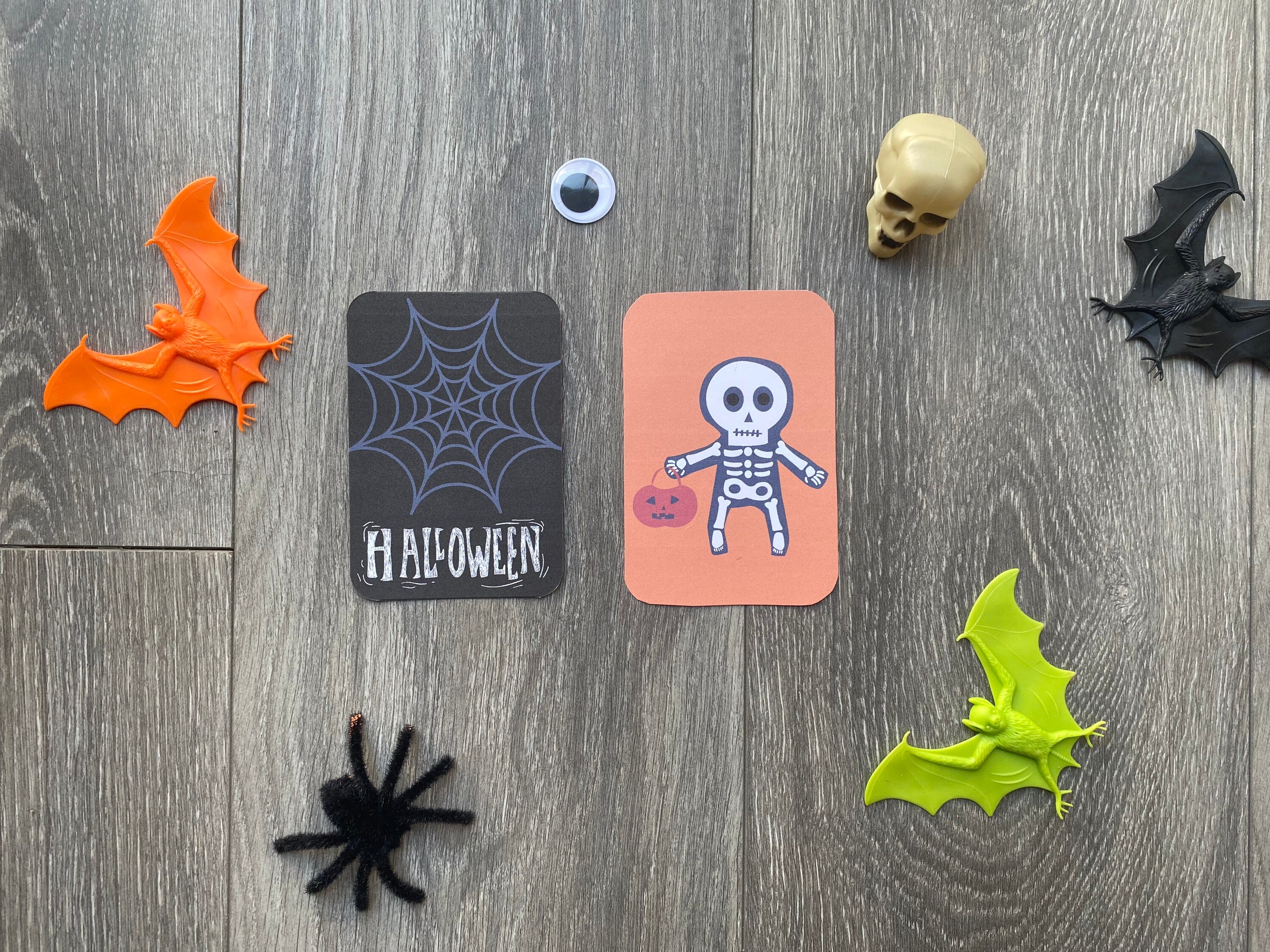 Halloween Memory Game - Etsy