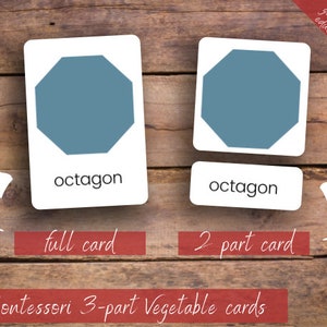 Printable Shape Flashcards - Etsy