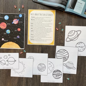 Space Mini Science Unit - Etsy