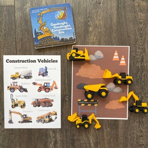Construction Vehicles Unit - Etsy