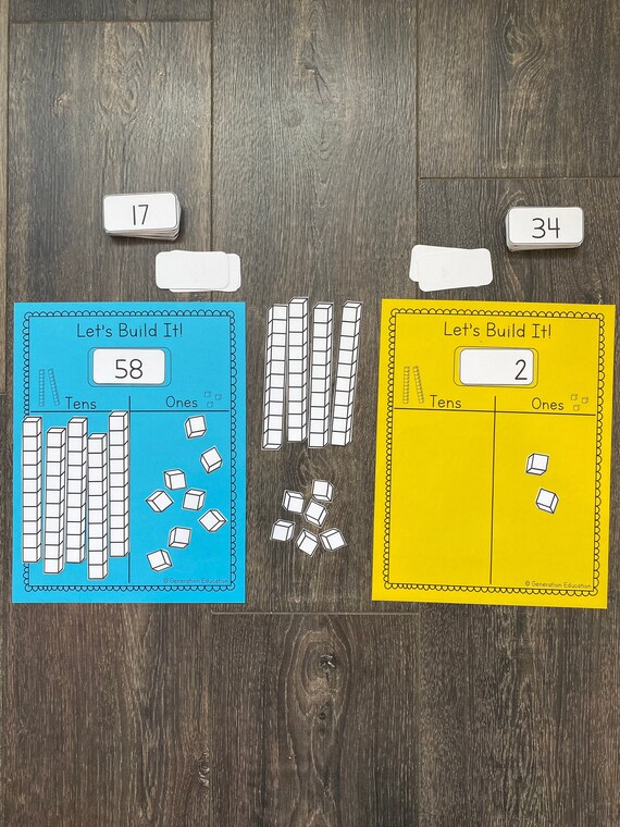 Base Ten Unit Printable / Homeschool Printables / Math | Etsy UK