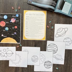 Space Mini Science Unit - Etsy