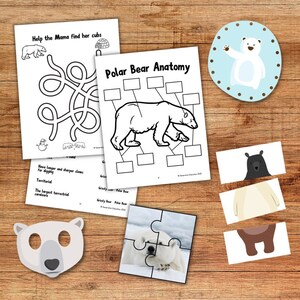 Mini Polar Bear Unit - Etsy