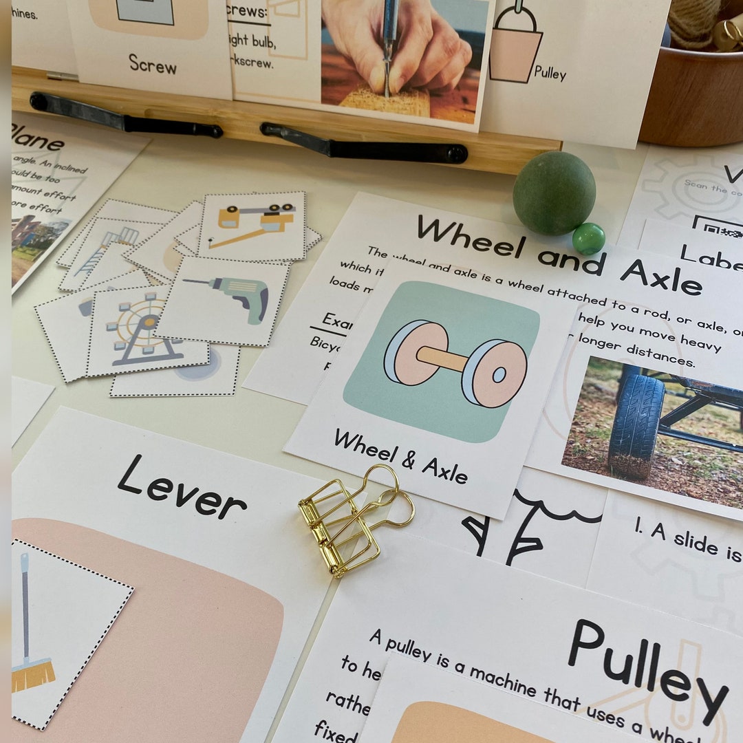 Simple Machines Unit, Simple Machines, Science Unit - Etsy