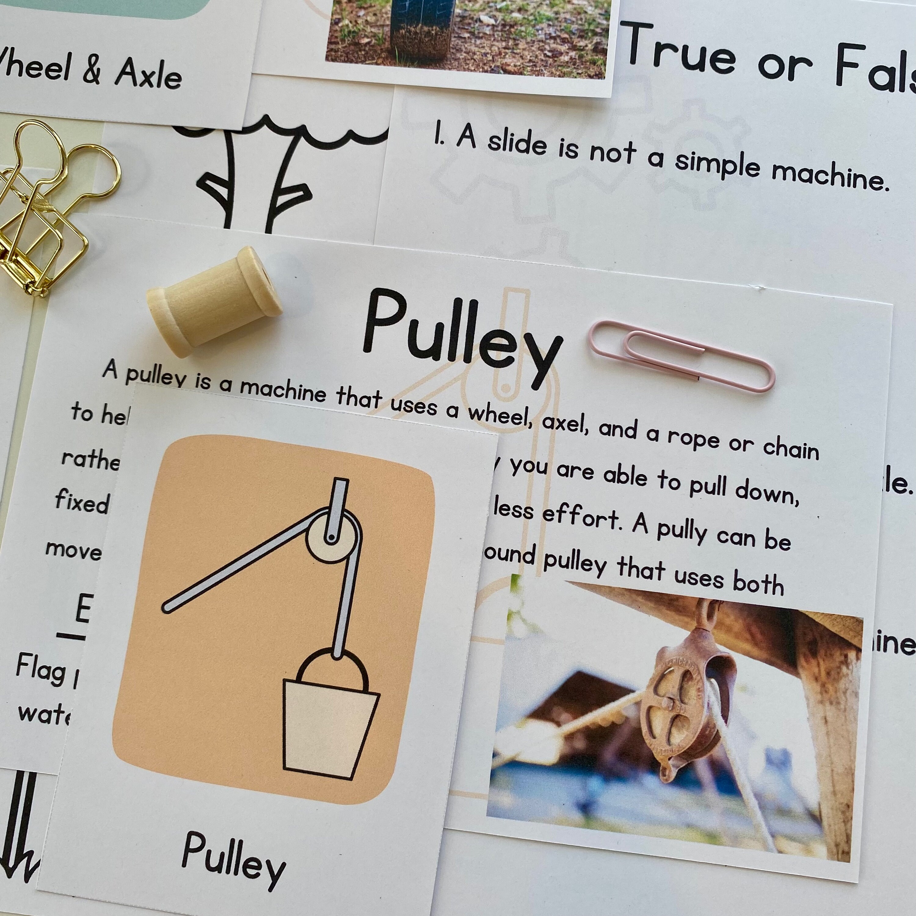 Simple Machines Unit, Simple Machines, Science Unit - Etsy