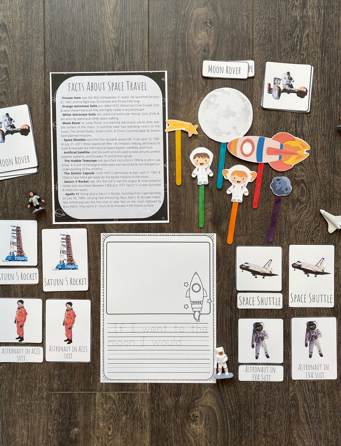 Space Mini Science Unit | Etsy