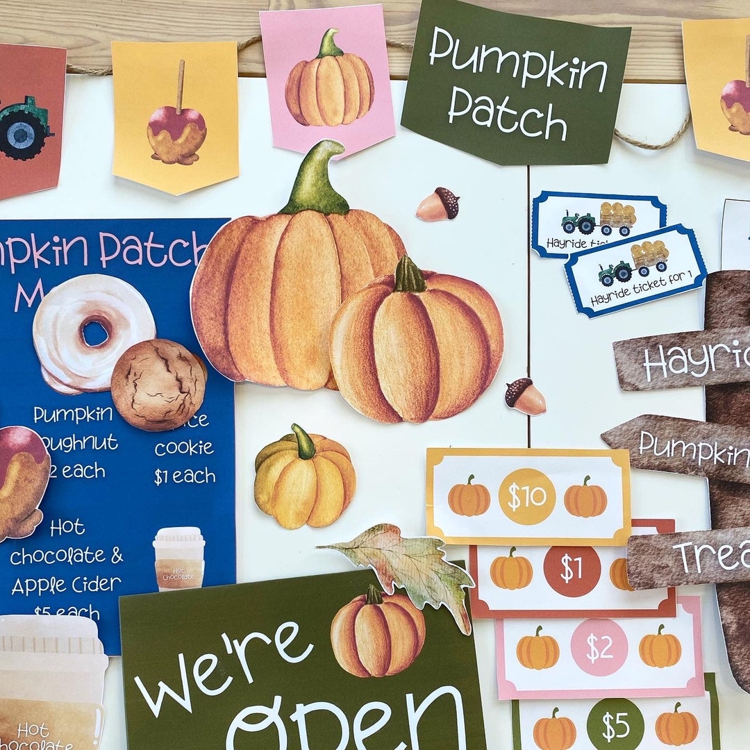 Pumpkin Patch Dramatic Play - Etsy
