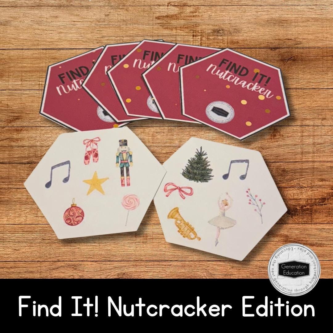 Find It! Nutcracker Edition - Etsy